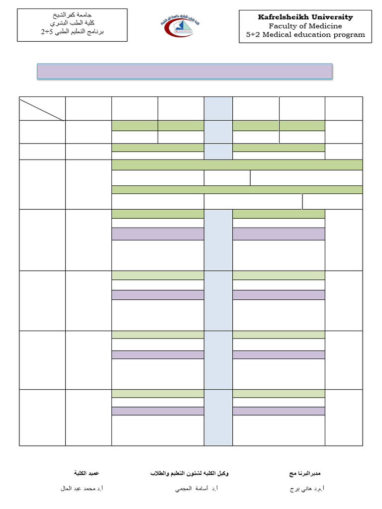 Cardiovascular Timetable 2020 Final All Lectures Modified | PDF | Pathology | Medical Education