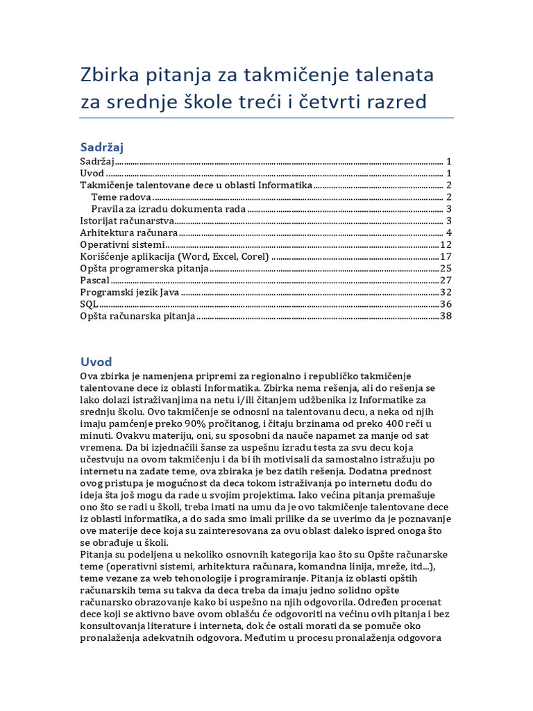 Zbirka-zadataka-SS-3-4 1 | PDF