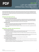 USP Cleaning Requirements Overview | PDF