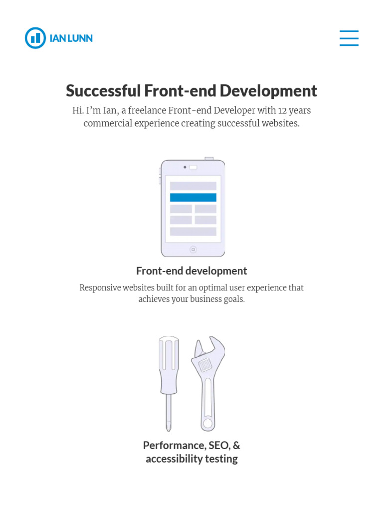 Successful Front-End Development - Ian Lunn - Front-End Developer | PDF | World Wide Web ...