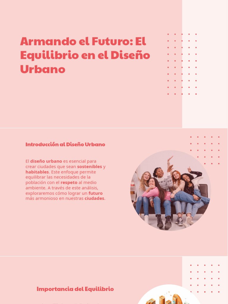 Equilibrio en El Diseno Urbano | PDF