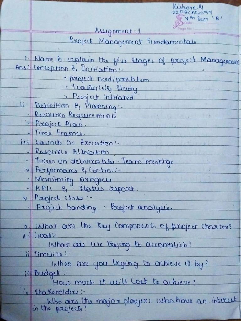 PMF Assignment 1 | PDF