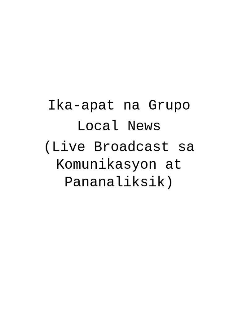 Kompan Live Broadcast | PDF