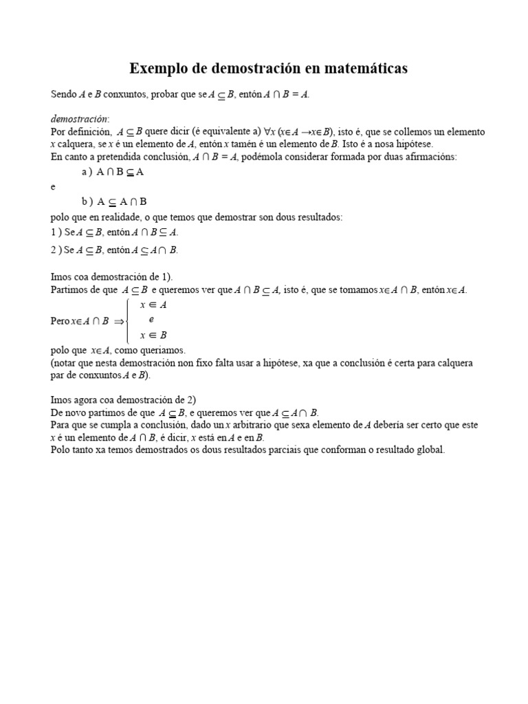 Demostracion | PDF