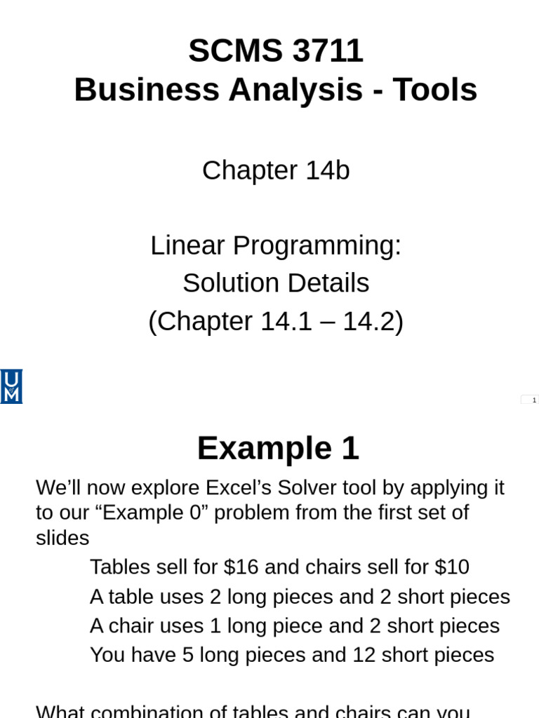 Chapter 14b Solution Details | PDF | Mathematical Optimization ...