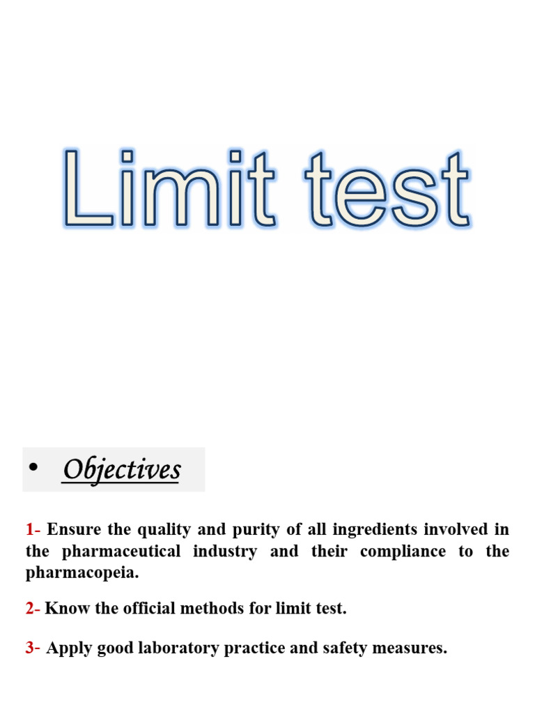 limit | PDF | Chemistry | Chemical Substances