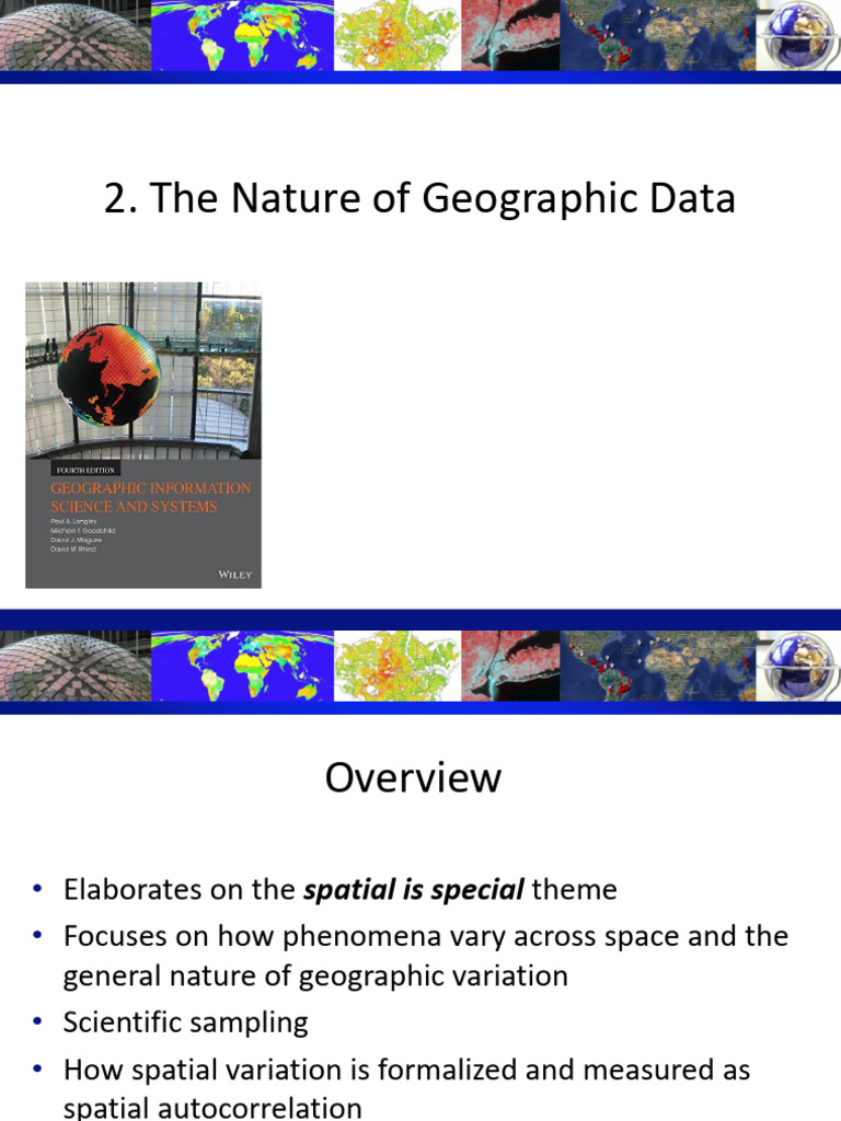 6 - The Nature of Geographic Data | PDF | Geographic Information System ...