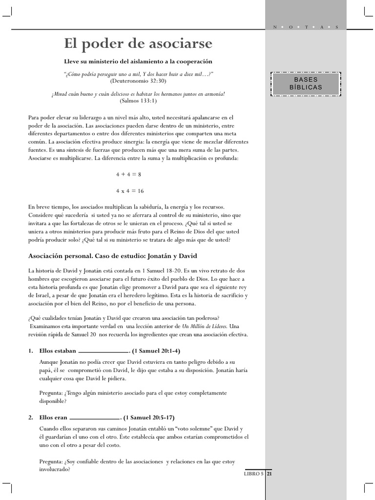 CLASE #5 | PDF | Saulo | David CLASE #5 | PDF | Saulo | David