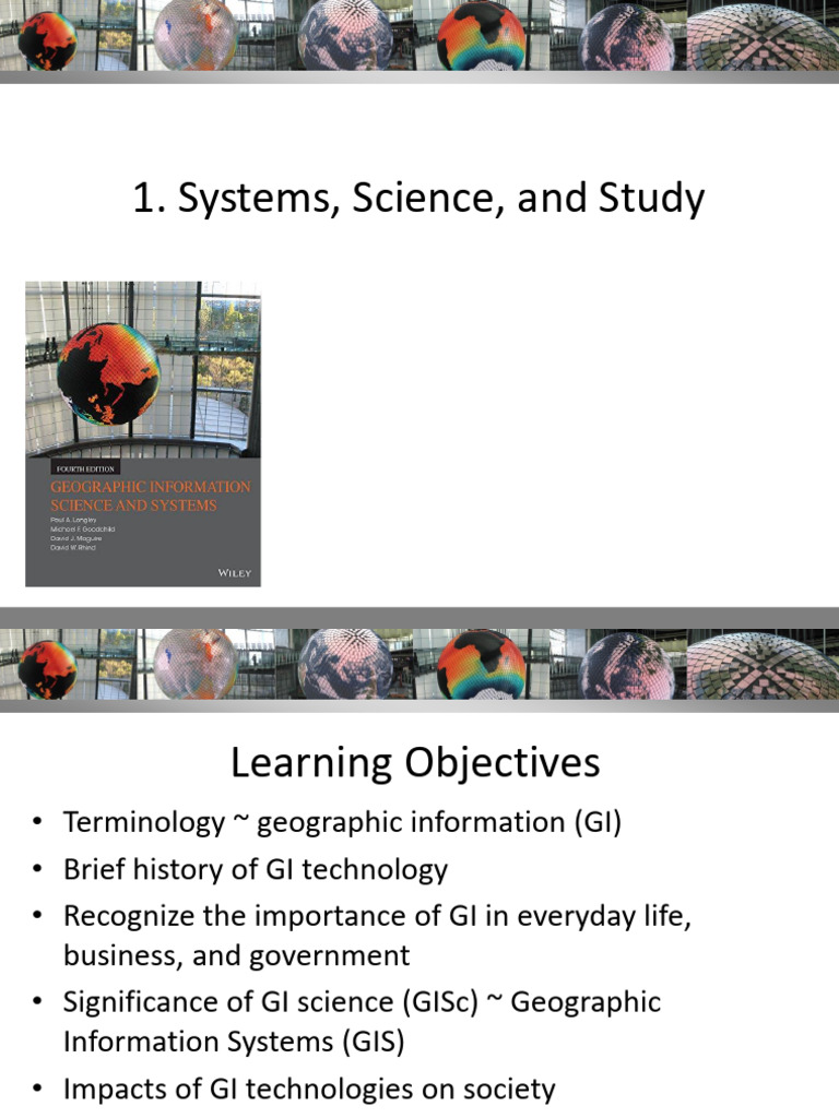 3 Systems Science Intro GIS | PDF | Geographic Information System | Geography