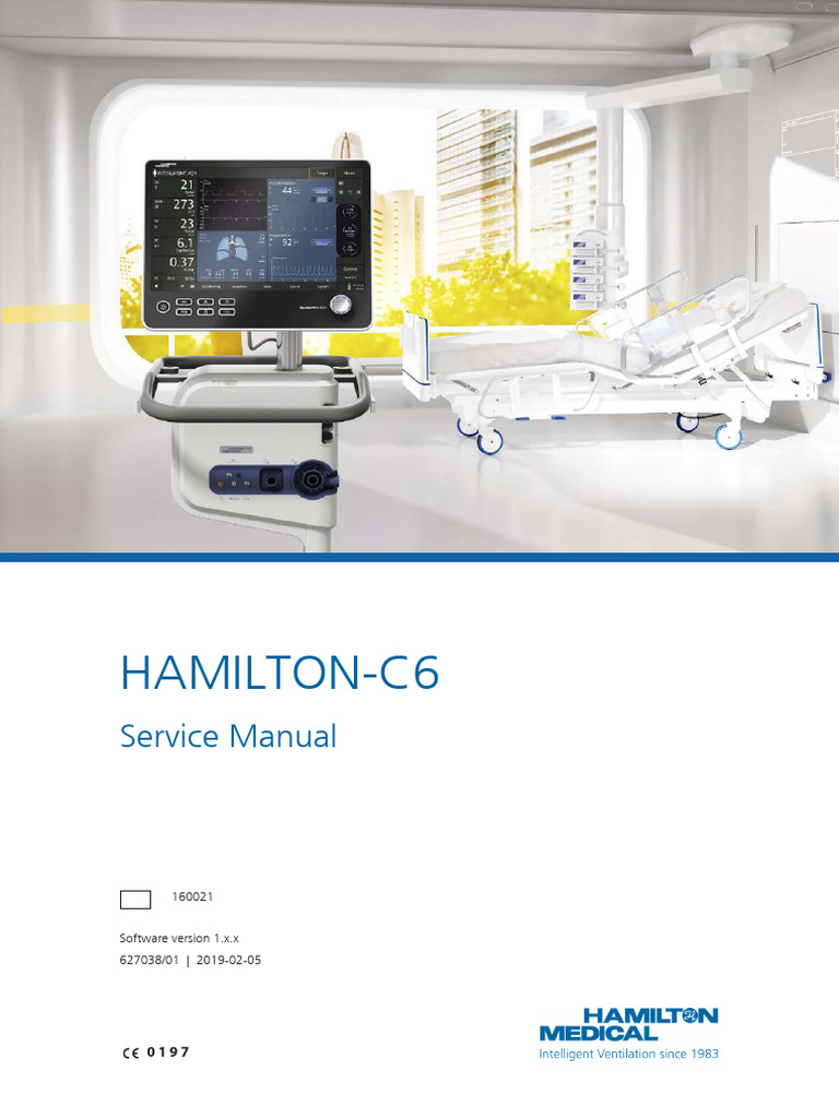 Hamilton C6 Service Manual Overview | PDF | Rechargeable Battery ...