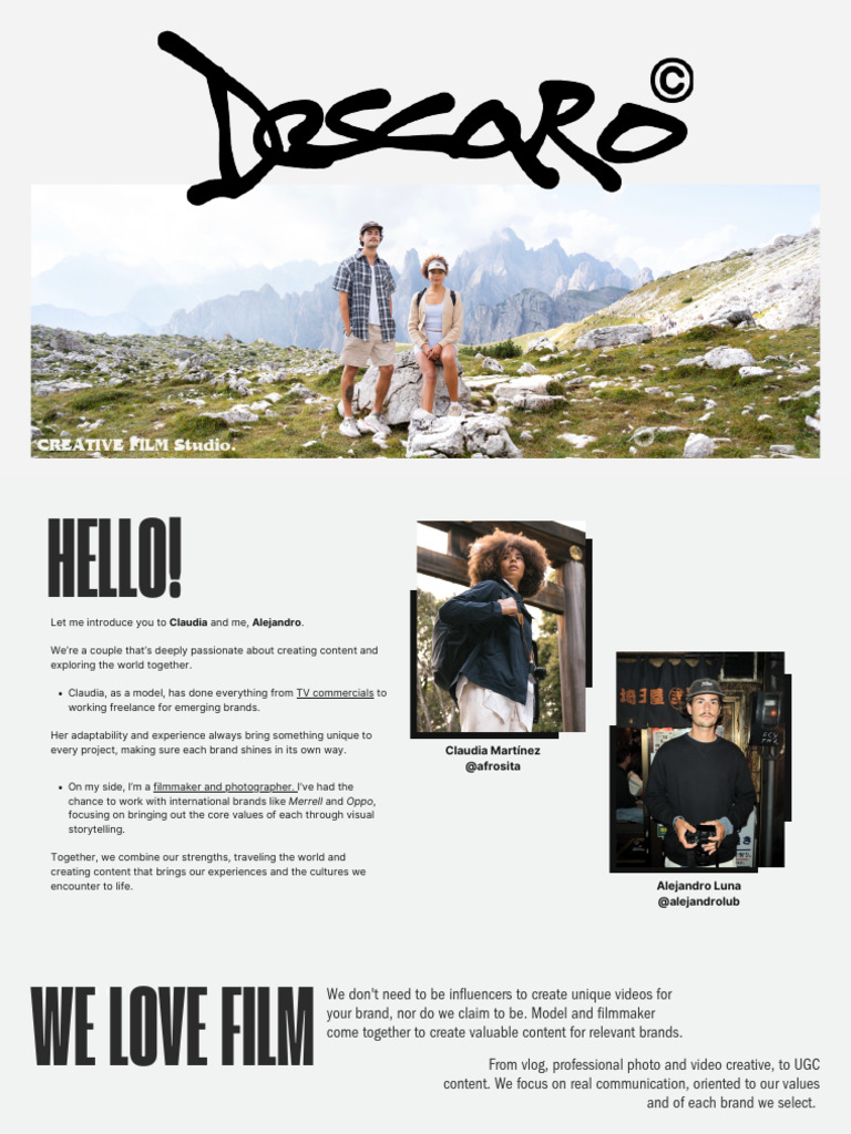 Descaro Creative | PDF | Brand