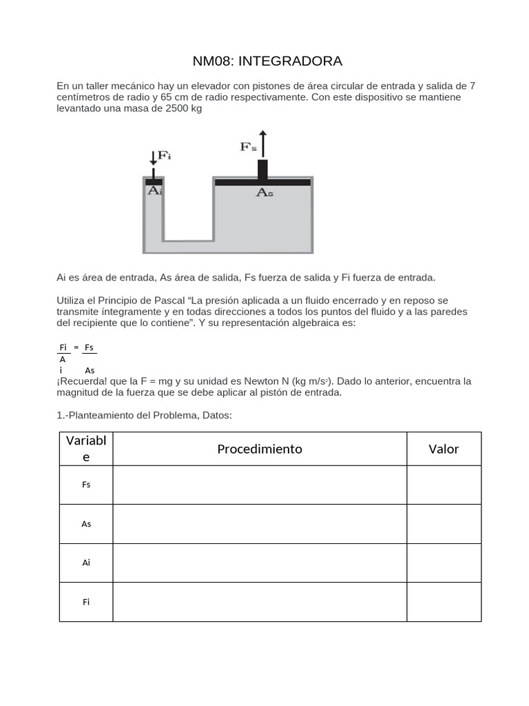 NM08 Integradora | PDF