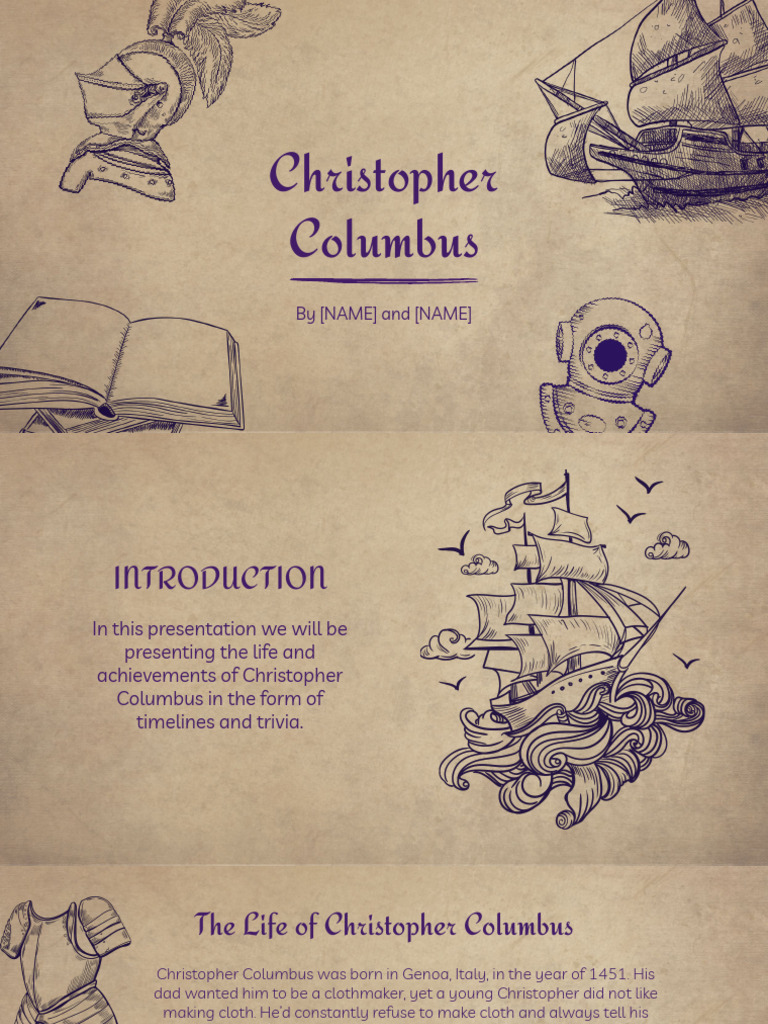Christopher Columbus | PDF | Christopher Columbus | Voyages Of Christopher Columbus