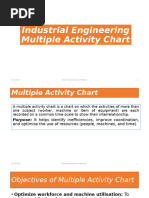 Man Machine Chart or Multiple Activity Chart | PDF