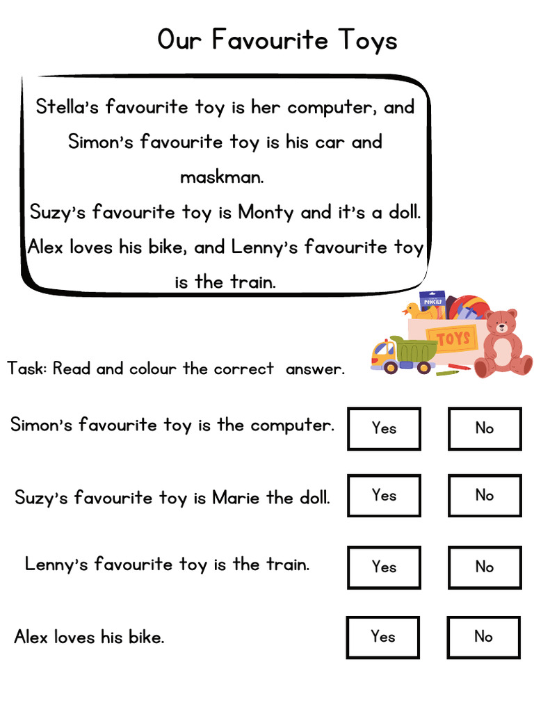Our Favourite Toys (A5) | PDF