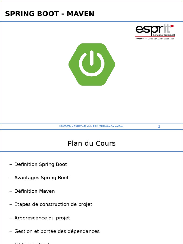 2 - Spring Boot - Maven | PDF | Informatique | Génie logiciel