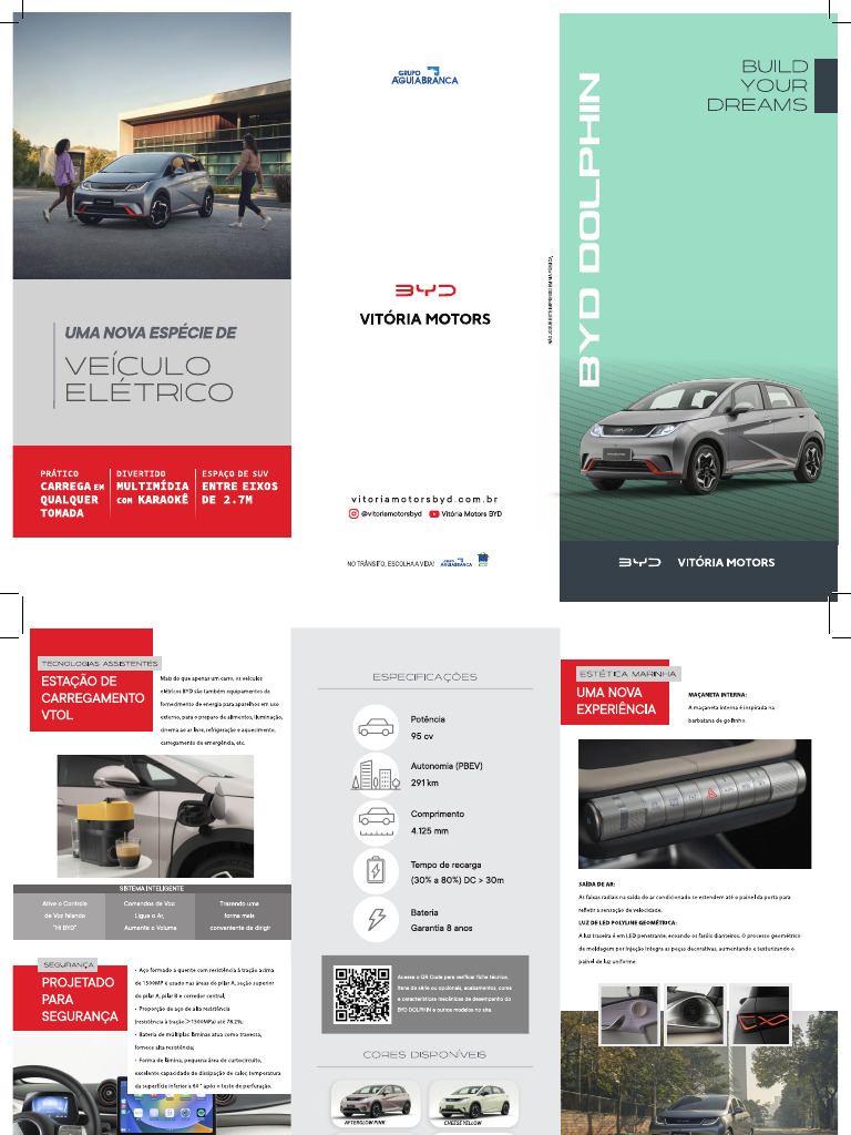 Vitoria Motors Catalogo BYD Folheto Dolphin 42x29,7cm | PDF