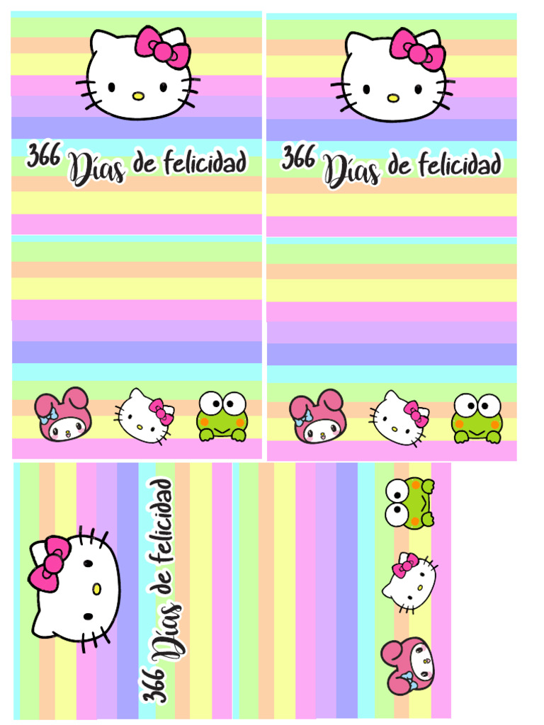 Plantillas Hello Kitty | PDF