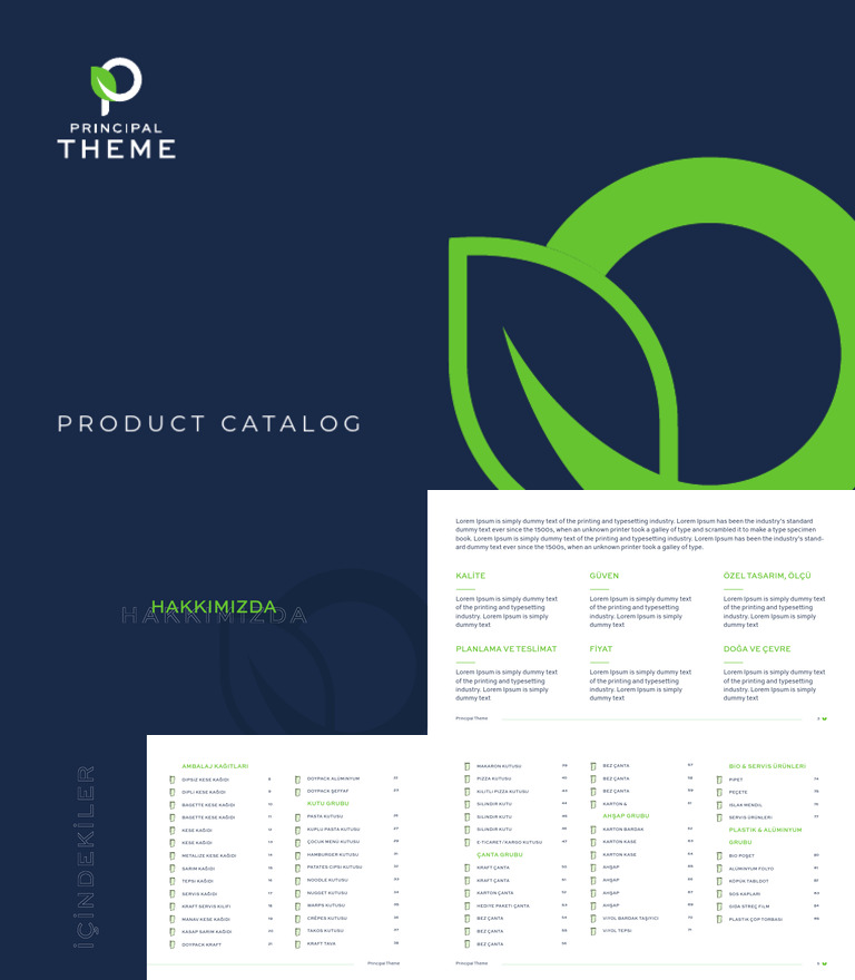 Principal Theme Catalog V3 | PDF | Text | Typography