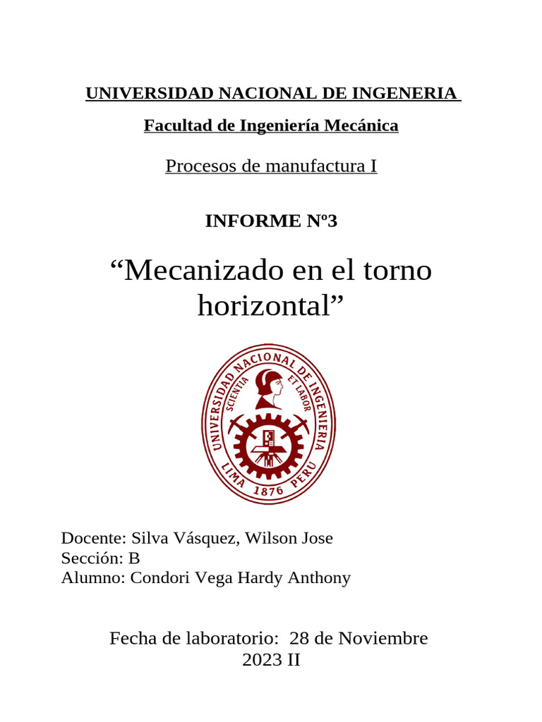 Procesos Lab3 | PDF | Perforar | Bienes manufacturados