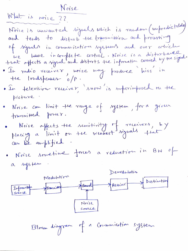 15.noise Study Material 1 | PDF