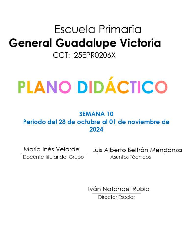 5° Sem10 | PDF | Evaluación | Escuelas