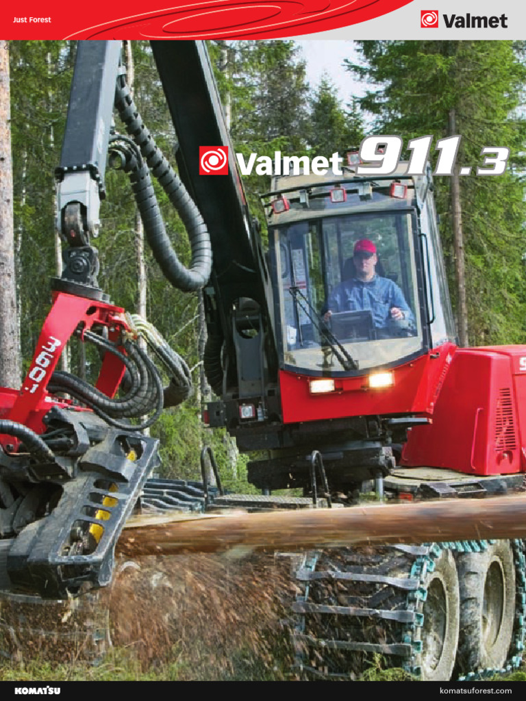 Valmet 911.3 | PDF | Truck | Crane (Machine)