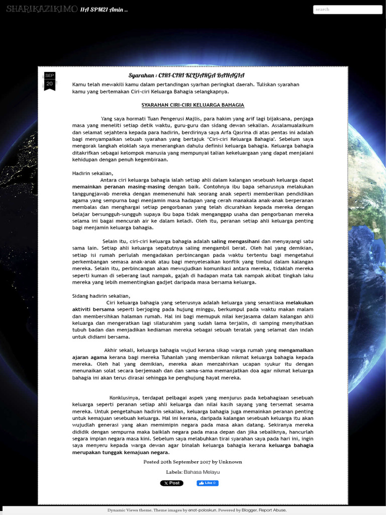 Ciri-Ciri Keluarga Bahagia | PDF