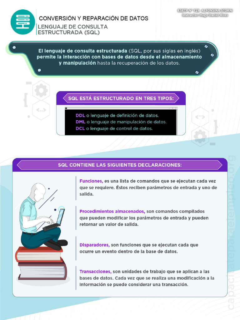 Lenguaje de Consulta Estructurada (SQL) | PDF