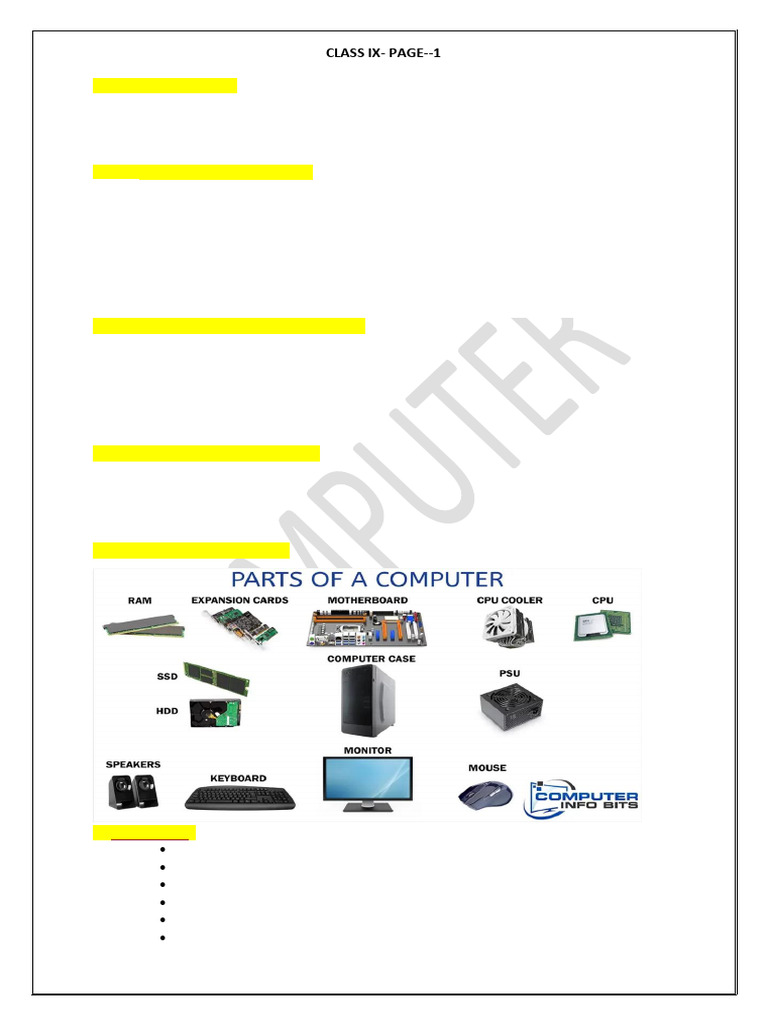 Class Ix Suggestions | PDF | Microsoft Excel | Operating System