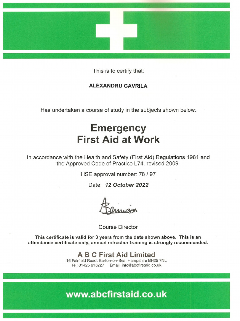 First Aid | PDF
