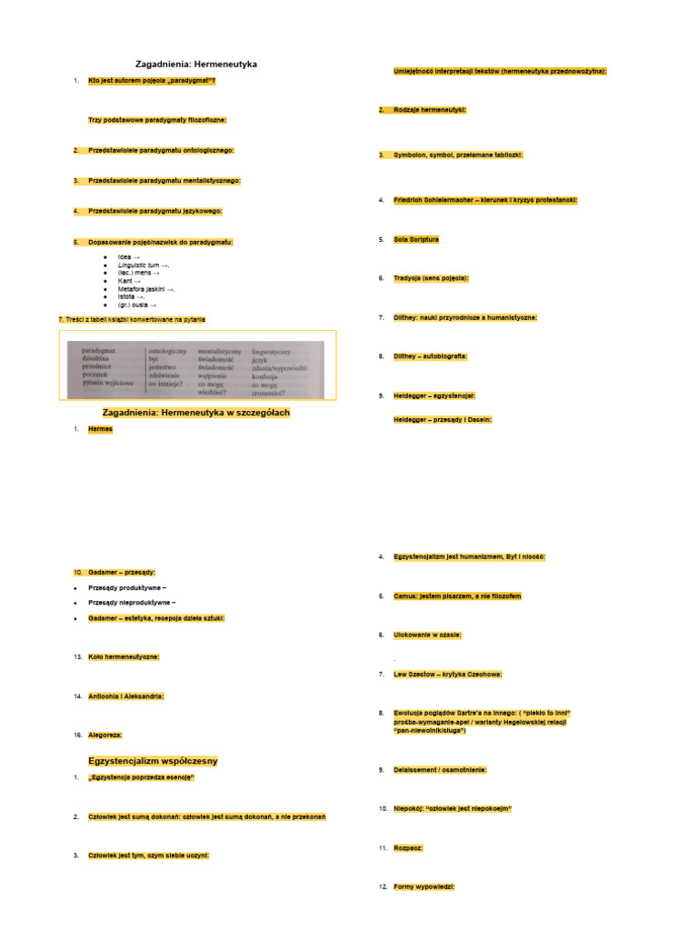 Zagadnienia Filozofia | PDF