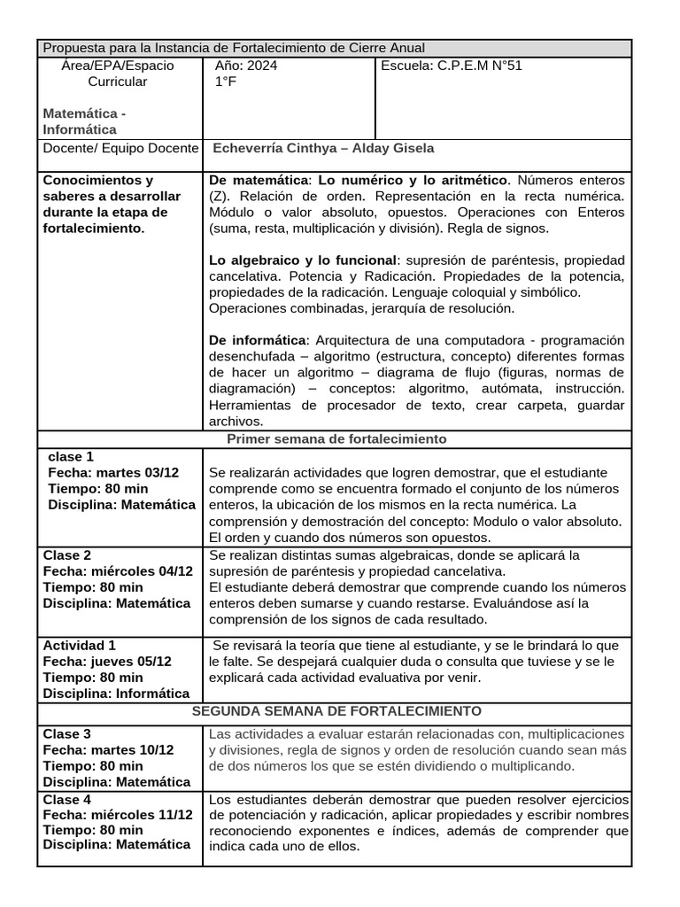 Pif 1°f | PDF | Entero | Ciencias de la Computación