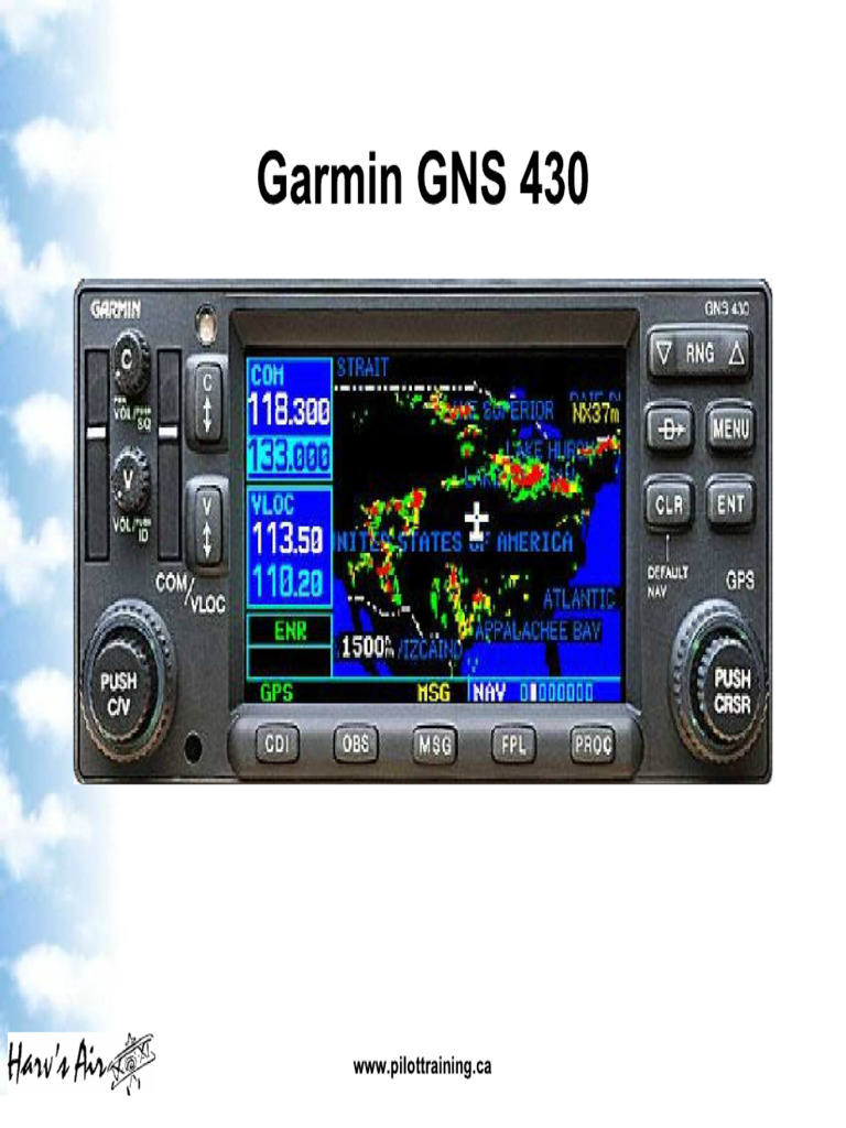 GNS430 Intro | PDF