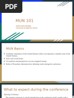 A Mun Guide To Points and Motions | PDF | Committee | Parliamentary ...