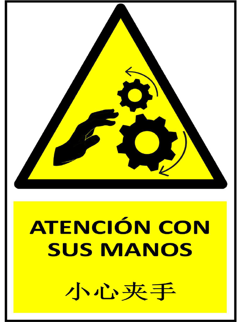 Adv. Atención Con Sus Manos | PDF