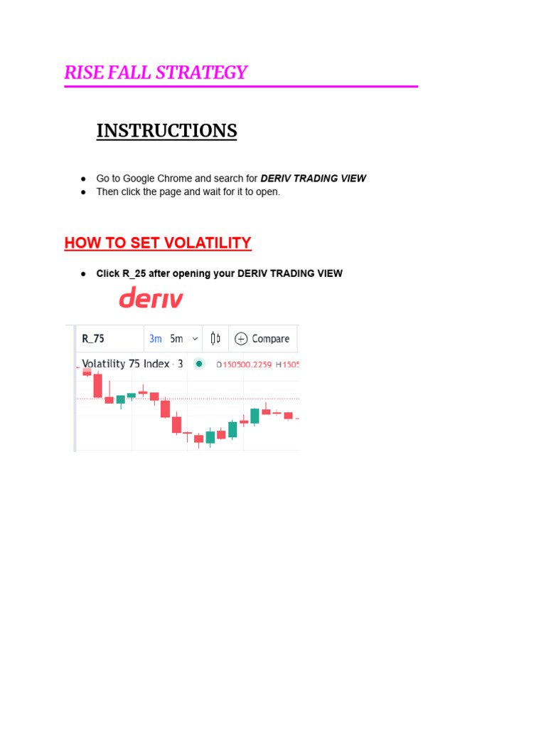 Rise Fall Strategy | PDF | Technical Analysis | Financial Markets