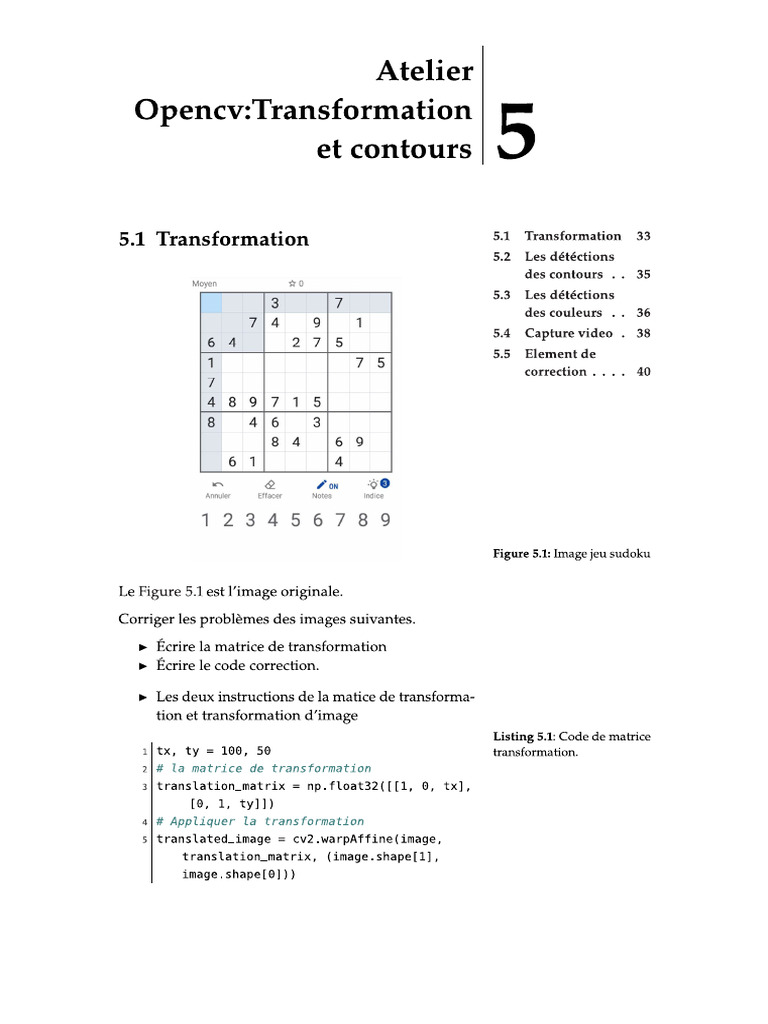 Opencv 02 | PDF