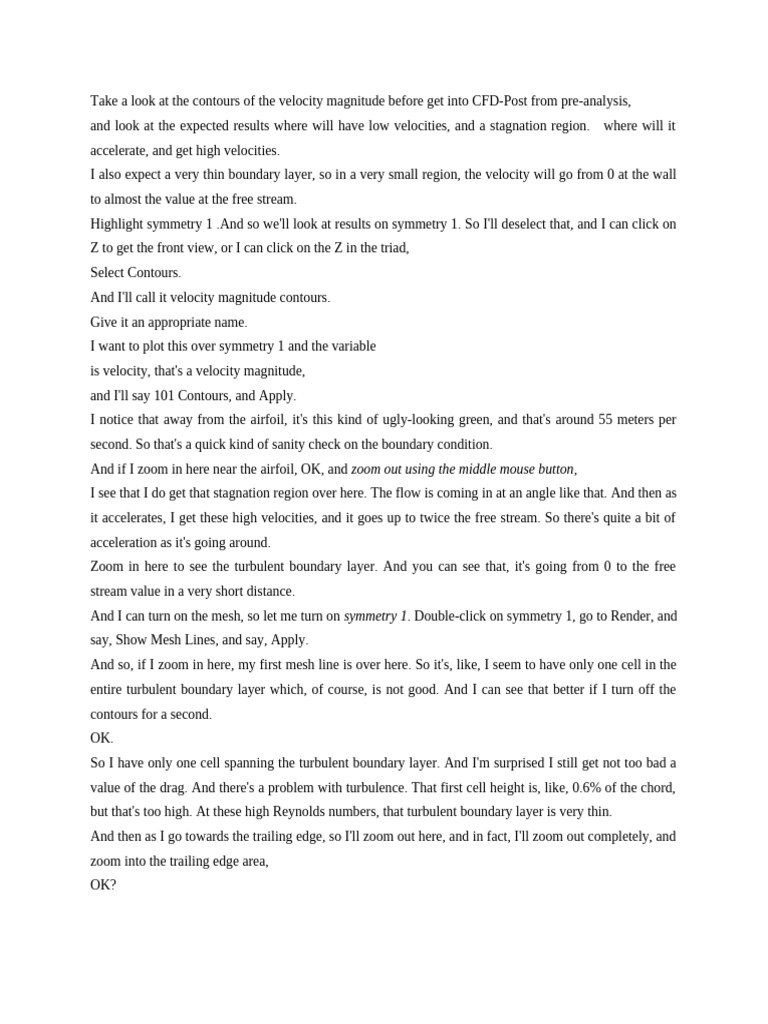 1.velocity Mag. Contours-2 | PDF | Boundary Layer | Turbulence