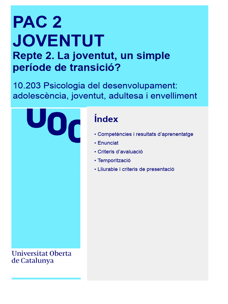 Enunciat PAC2 CAT | PDF