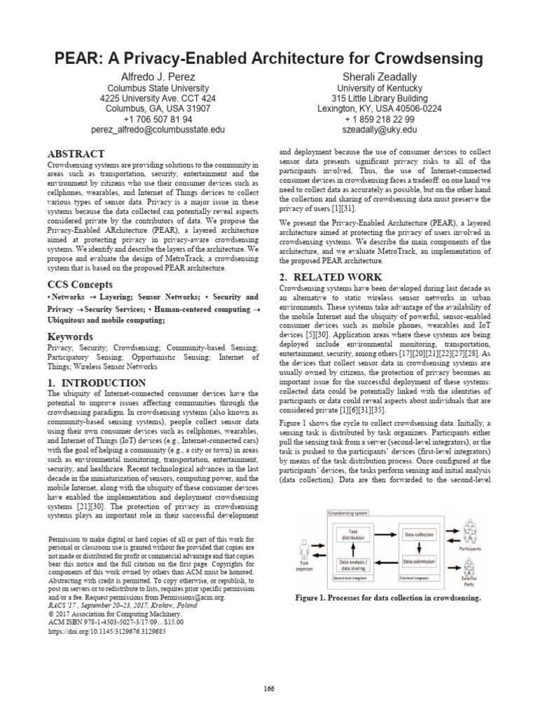 Pear | PDF | Computer Network | Internet Of Things