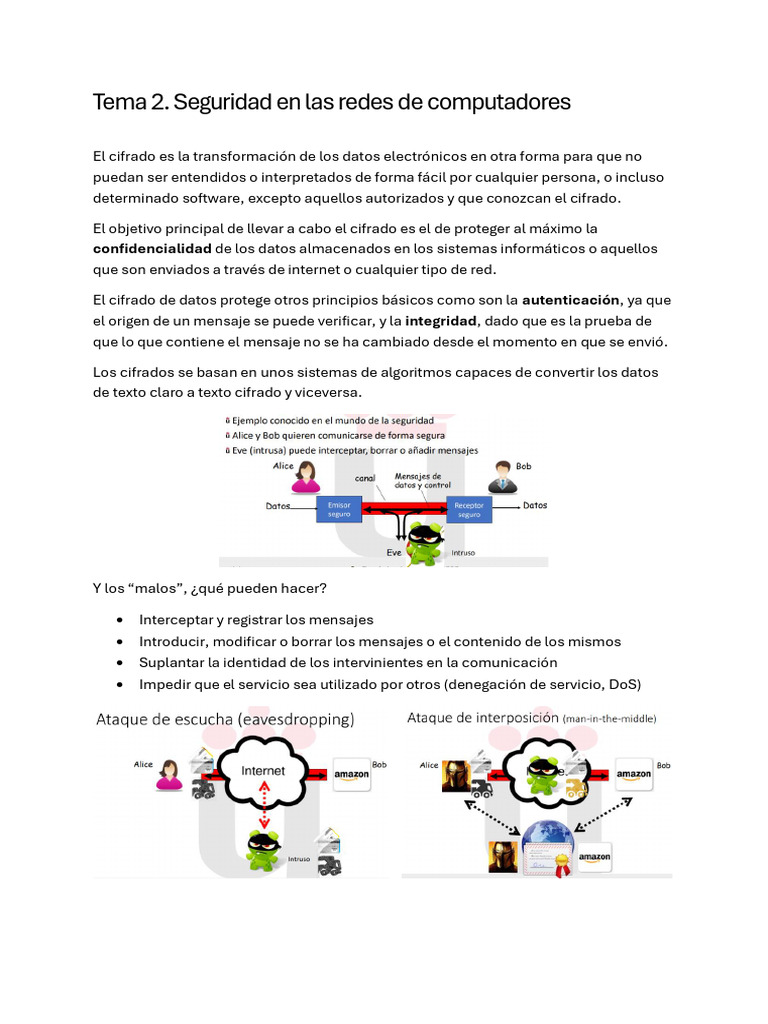 ARC Tema 2 | PDF | Transport Layer Security | Criptografía de clave pública