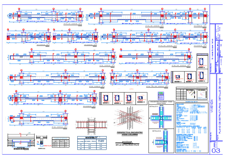 E03 - Vigas (La Punta) | PDF