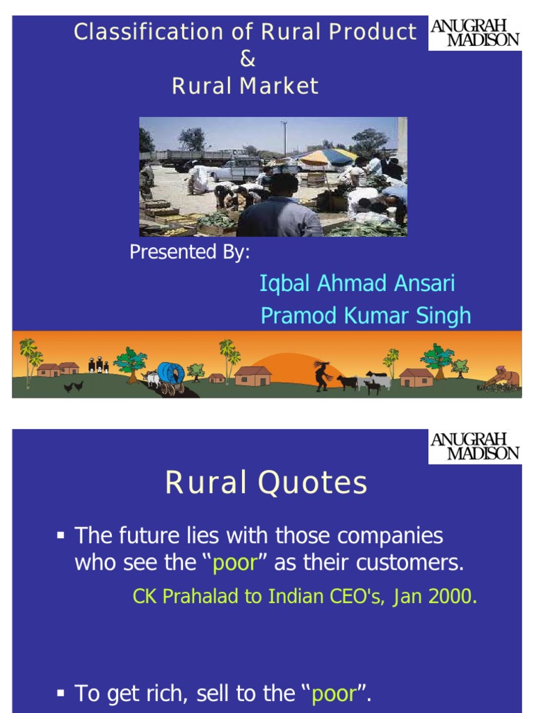Rural Marketing Ppt