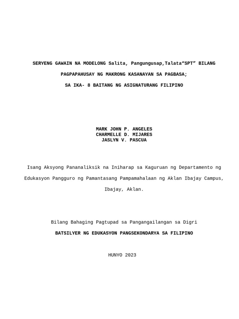 Sample Research | PDF