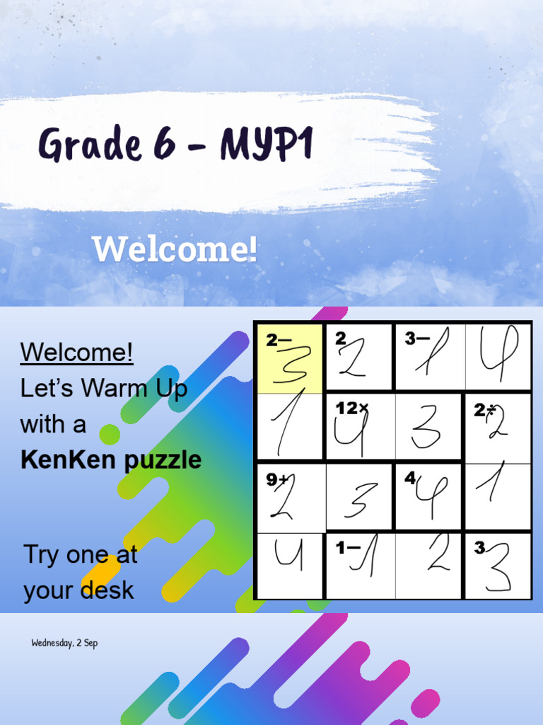 MYP1 23-24 Unit 1 - Number Systems | PDF | Division (Mathematics) | Numbers