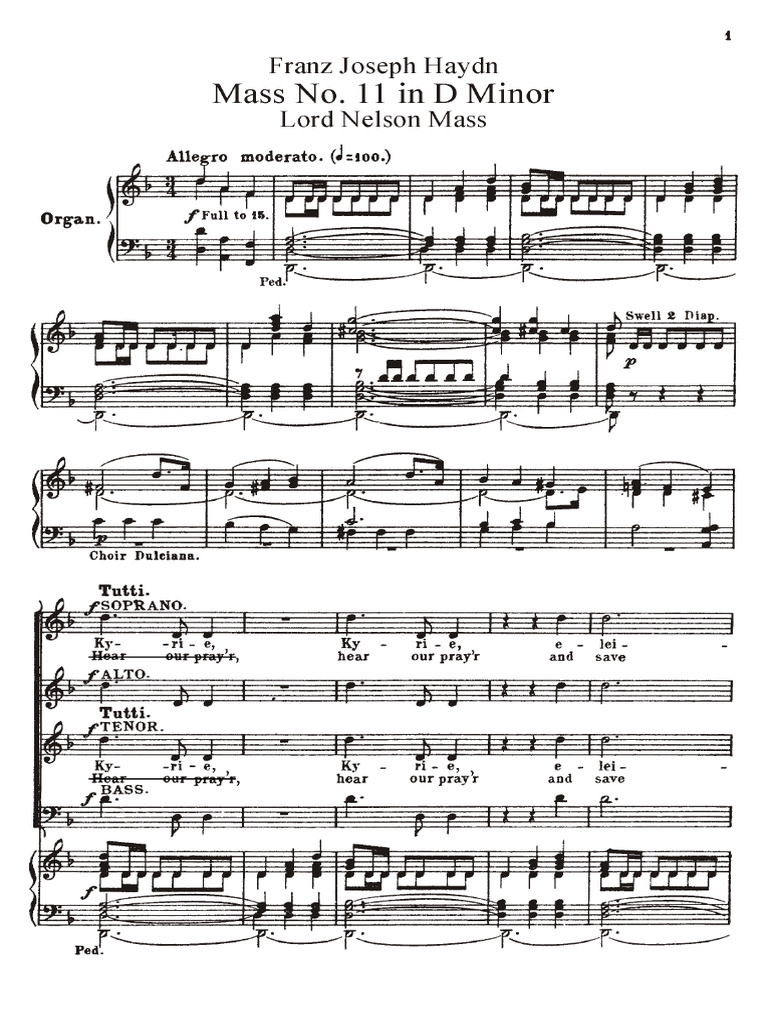 Nelson Mass | PDF