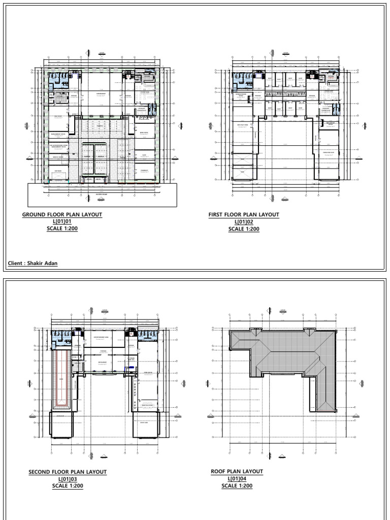 Strip Mallllll Working Drawings | PDF
