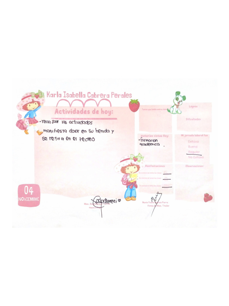 Karla CP 4 Al 19 de Noviembre | PDF