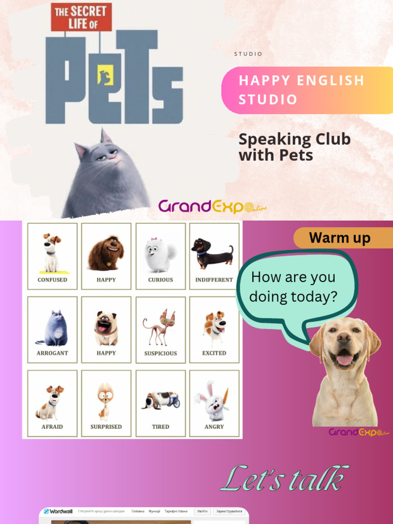 Speaking Club! Presentation | PDF
